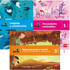 PACK 1 SAVIA ESPAÑOL Y MATEMATICAS Y TPP. EDICIONES SM. Libro en papel ...