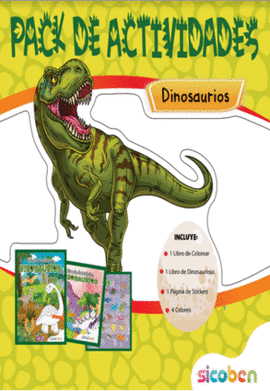 PACK DE ACTIVIDADES, DINOSAURIOS. SICOBEN. Libro en papel ...