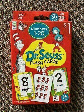 FLASH CARDS DR. SEUSS NUMBERS 1 - 20. Libro en papel. 6032501989632 ...