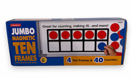 JUMBO MAGNETIC TEN-FRAMES. Libro en papel. 6336800642 Librería Científica