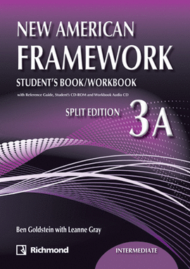 NEW AMERICAN FRAMEWORK 3A STUDENTS BOOK / WORKBOOK. GOLDSTEIN BEN ...