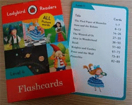 LADYBIRD READERS LEVEL 4 FLASHCARDS. LADYBIRD READERS. Libro en papel ...