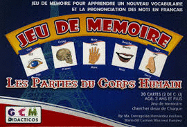 JEU DE MEMOIRE LES PARTIES DU CORPS HUMAIN. Libro en papel ...