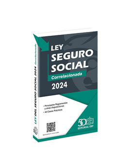 LEY DEL SEGURO SOCIAL 2024. ISEF. Libro en papel. 9786075414362 ...